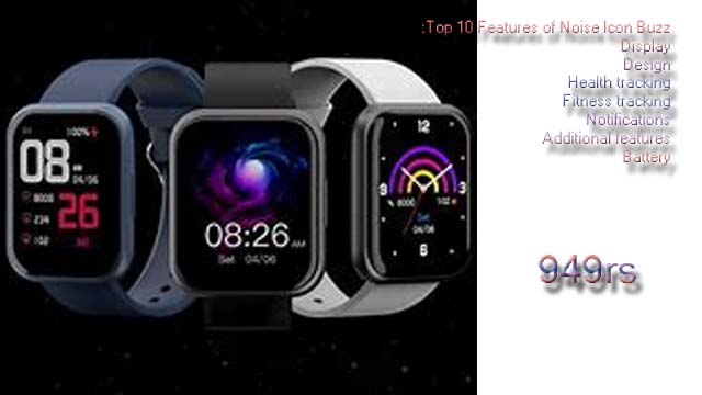 Noise Watch: Get the Rs.4,999 Noise Icon Watch now for just Rs.949 ...
