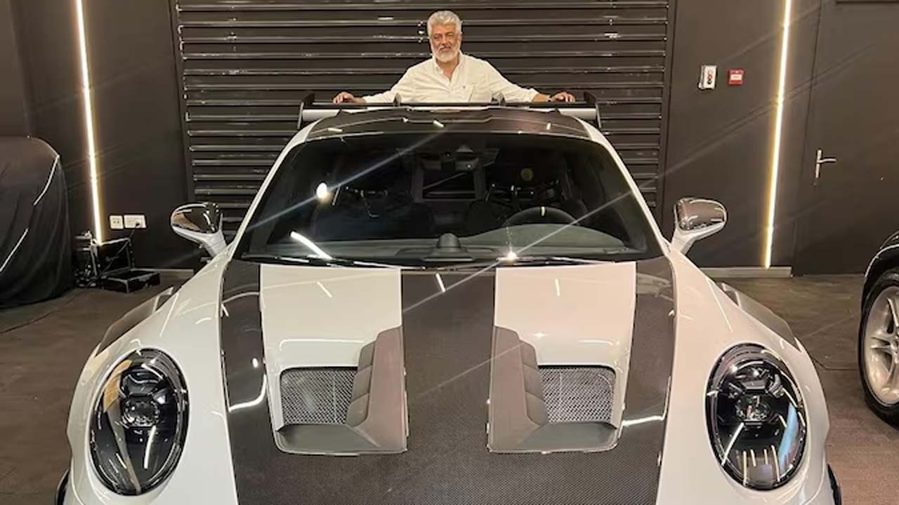 Ajith Kumar Buys Rs 4 Crore Porsche GT3 RS, Shalini Shares Photo