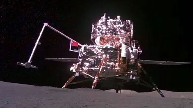 China's Lunar Mission Success Moon Probe Returns with Rare Rock Samples