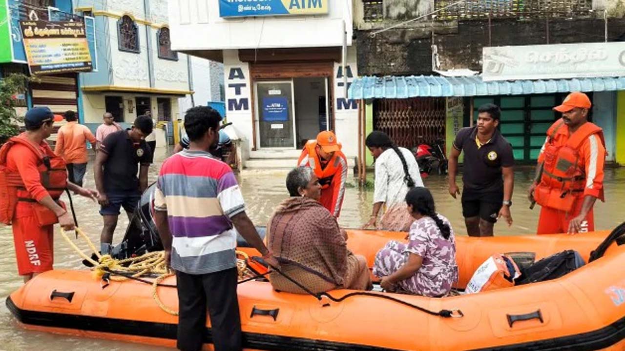 Cyclone Fengal Causes Waterlogging In 134 Chennai Locations