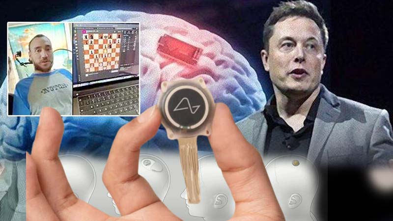 A paralyzed man plays chess with him with the help of a Elon Musk ...