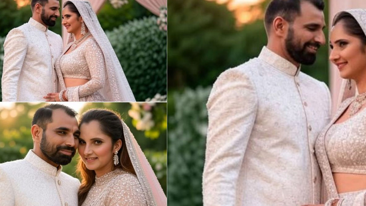 Fake Wedding Photos of Sania Mirza and Mohammed Shami Go Viral