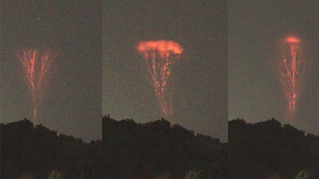Gigantic Jets: Massive Lightning Over The Himalayas Captured By NASA