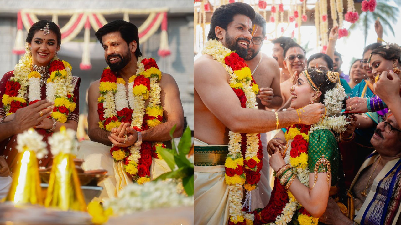 Keerthy Suresh Wedding Photos Goes Viral