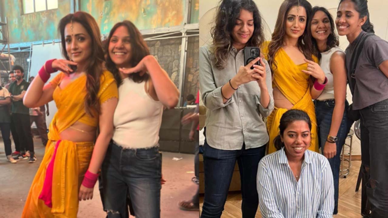 Trisha Krishnan Shares Matta Song BTS Moments From Thalapathy Vijay's ...