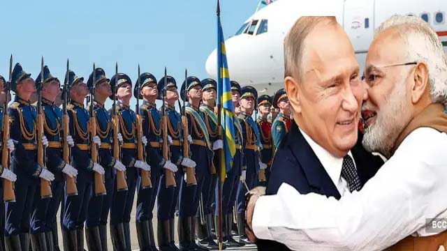 Prime Minister Modi Arrives in Moscow, Set for Talks with President Puti