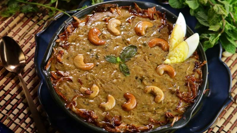 Hyderabadi Mutton Haleem Recipe