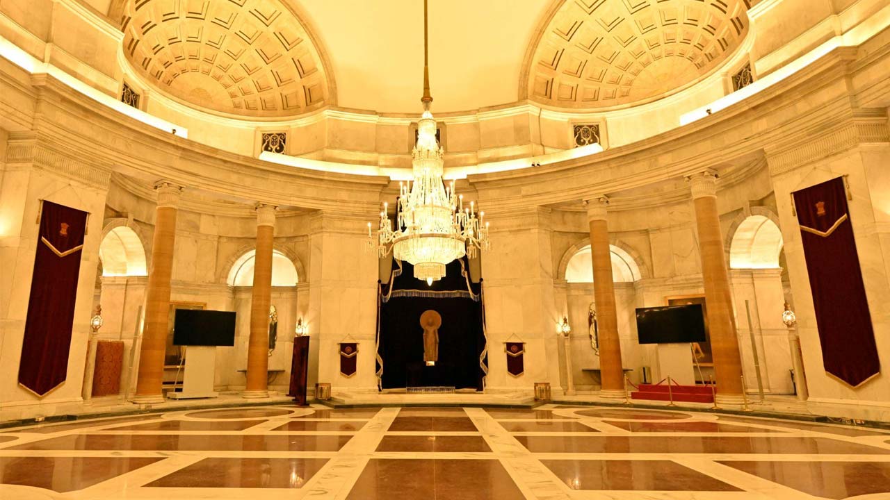 Rashtrapati Bhavan Newly Renamed As Durbar Hall And Ashok Hall