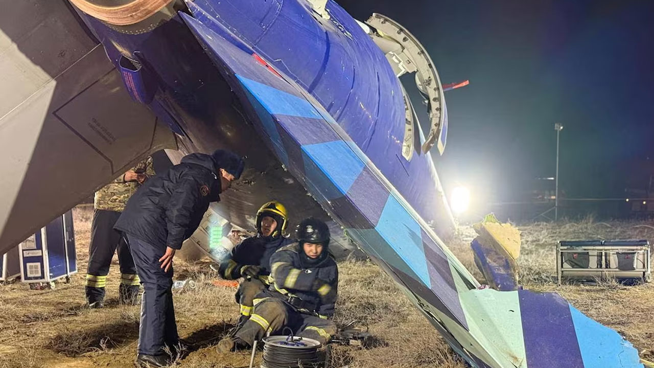 Survivor Shares Video After Azerbaijan Airlines Plane Crash In Kazakhstan