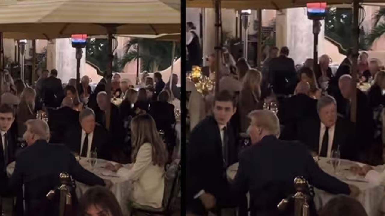 Trump's Thanksgiving Dinner Video With Elon Musk And Sylvester Stallone ...