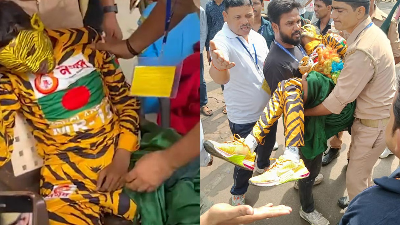 Attack on Bangladeshi Fan Tiger Robi During India Bangladesh Test Match