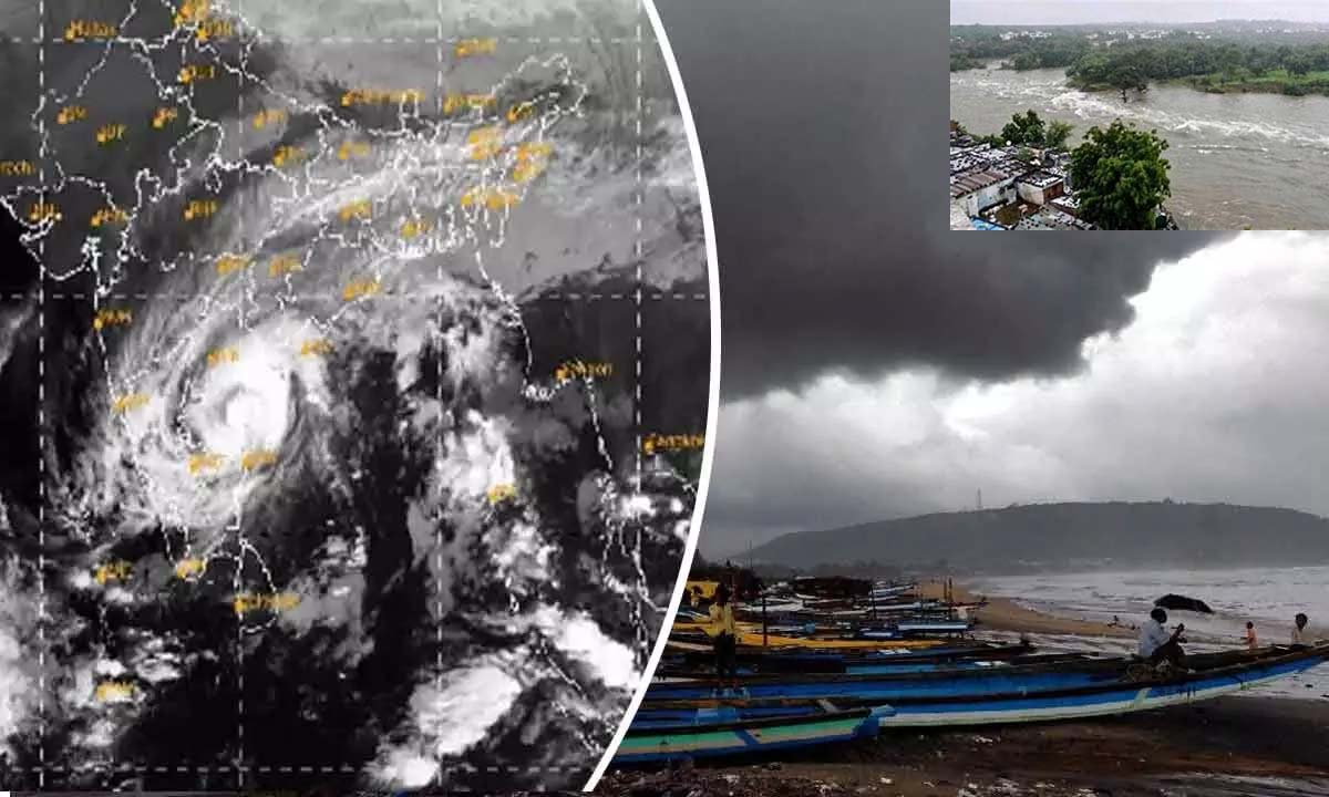 Cyclone Dana Heavy Rain Alert for Coastal Areas