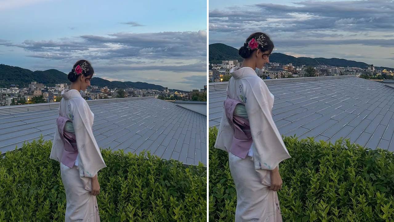 Disha Patani Turns Heads in a Kimono While Vacationing in Japan
