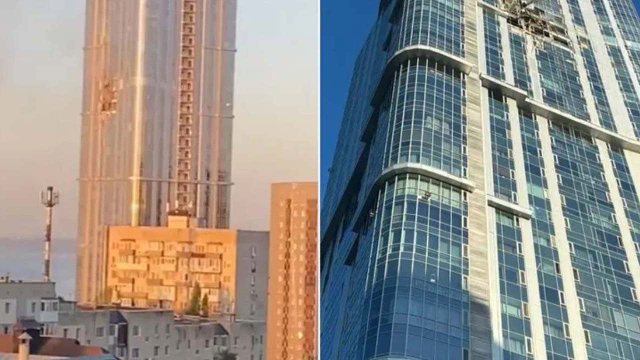 Drone Attack on 38-Story Building in Russia Causes Fires and Injuries ...