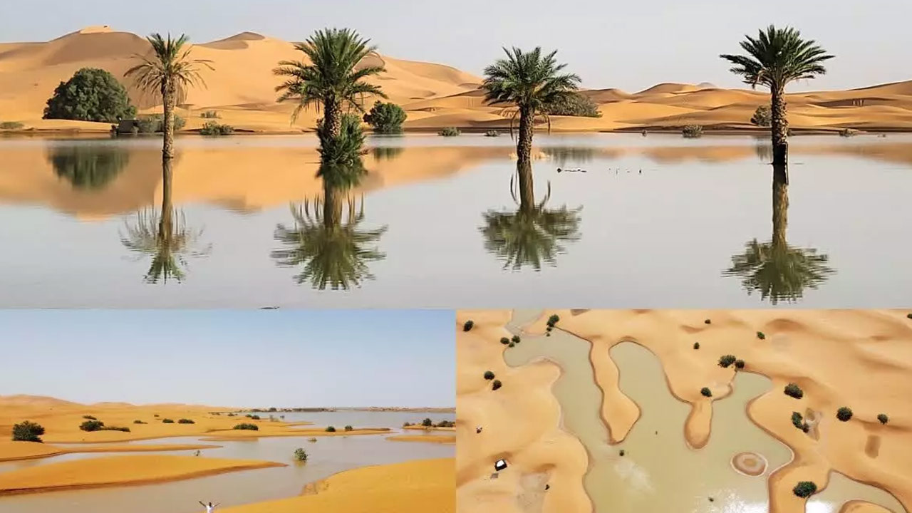 Unprecedented Floods Hit Sahara Desert After Rare Heavy Rains in Morocco