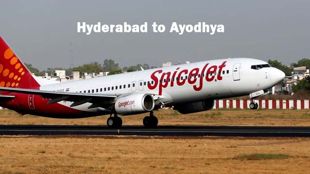 Hyderabad to Ayodhya Flight Services