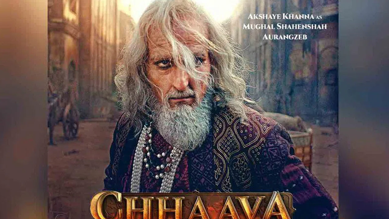Akshaye Khanna as Aurangzeb: First Look from 'Chhaava' Released