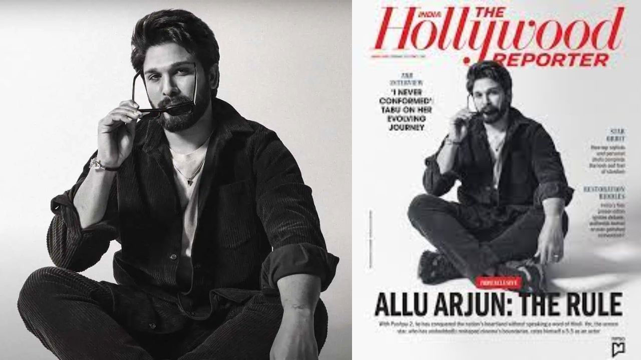 Allu Arjun Makes History With Cover Feature On The Hollywood Reporter's ...