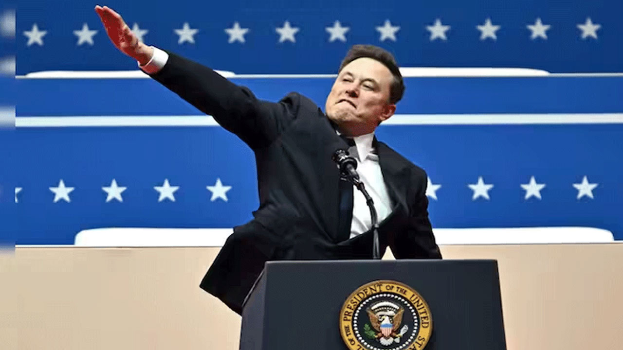 Elon Musk's Hand Gesture Sparks Controversy At Trump Rally