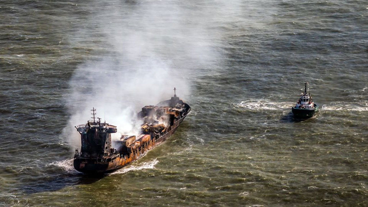 Solong Container Ship Collides with Oil Tanker, Captain Arrested