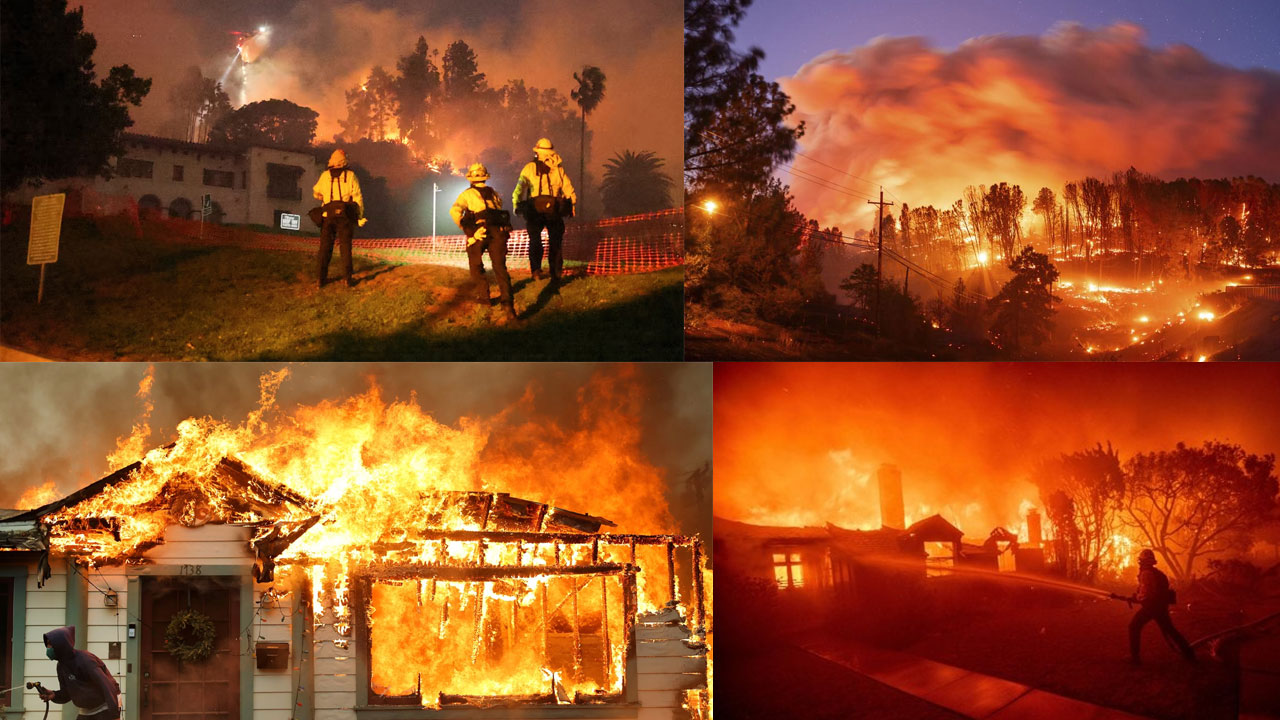 California Wildfires Devastate Los Angeles Over 12,000 Homes Destroyed Watch Heartbreaking Videos